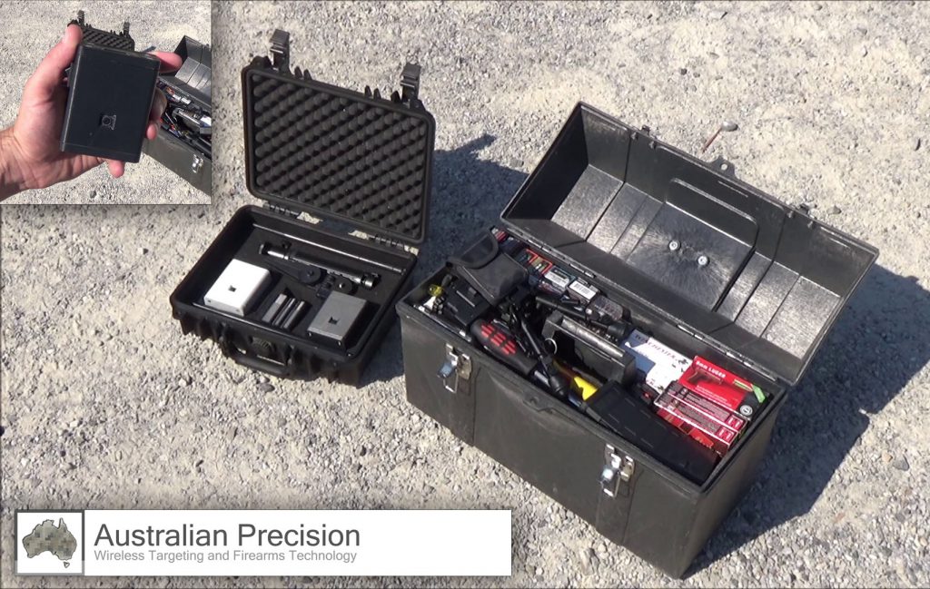 How big is our wireless target camera system? – Australian Precision